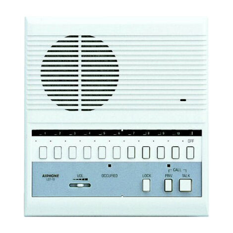 Poste chef à 10 directions avec commande de gâche LEF10 AIPHONE 110014