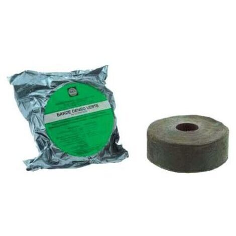 GEB – Bande d'étanchéité Denso verte 50mm x 10m – Résistante aux acides ...