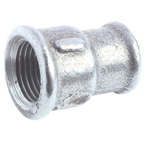 MANCHON REDUIT FONTE GALVANISEE DOUBLE FEMELLE N° 240