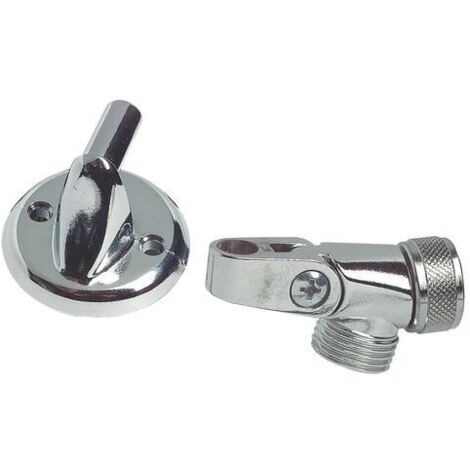 Raccord mural de douche avec support intégré TRES 02418201 pour ...