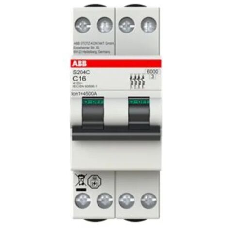 Disjoncteur Compact S204CT-C10 ABB 604232