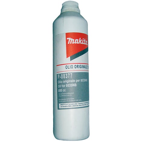 Huile lubrifiante pour perforateurs 500 ml MAKITA P-08377