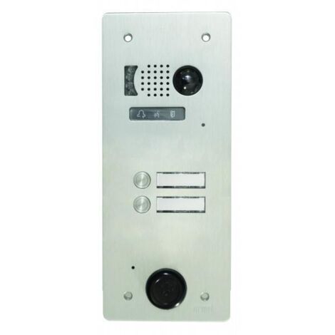 Protection et fixtion pour interphone, visiophone et sonnette