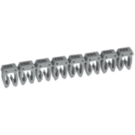 800 Repères CAB 3 pour filerie 4mm² à 6mm² avec chiffre 8 gris LEGRAND ...