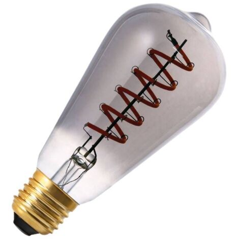 Lpe déco Edison E27 LED 4,1W 1700K 45lm 25000H dimmable fumée ARIC 20116