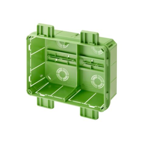 BACK BOX FLUSH M.DIN R. 392X152X75 GREEN GEWISS GW48118PM
