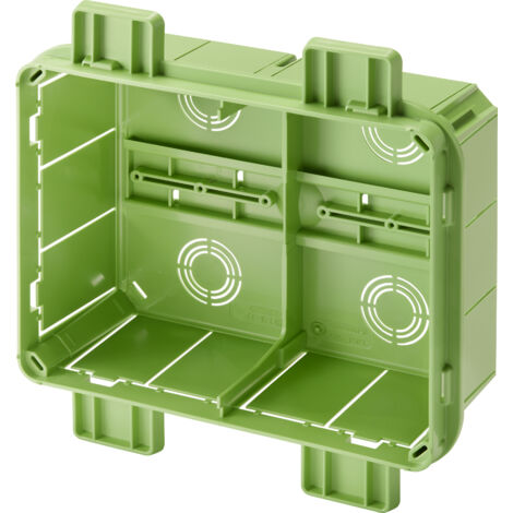 BACK BOX FLUSH M.DIN R. 294X152X75 GREEN GEWISS GW48117PM