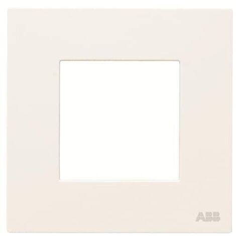 Zenit Plaque de Finition 2 modules Blanche 2CLA227100N1102 ABB N2271BL