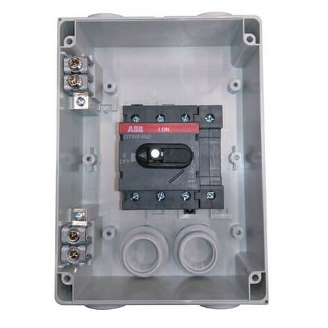 Interrupteur sectionneur ABB 4P 80A haute performance montage rail DIN ...