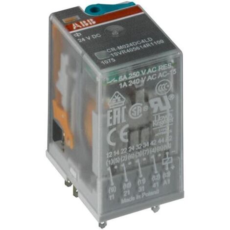 Relais anti faux contacts ABB 1SVR405618R8300 remplacement rapide ...