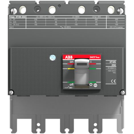 Xt4V 160 Bloc Coupure 4P Ff 1SDA100263R1 ABB 100263