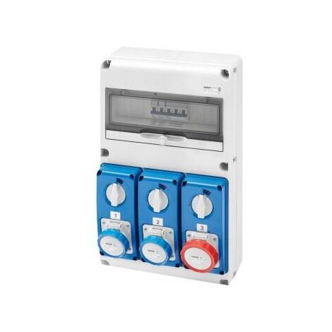 Q-DIN 14 ASD 3PR.VERR.VR.SBF IP55 GEWISS GW68207N