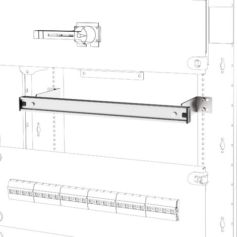 QDX KIT GUIDA DIN GWFIX100 B600 PROF.125 GEWISS GW49755