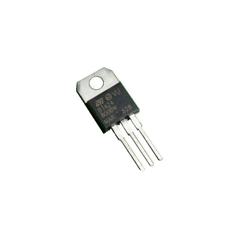 Triac 25amp 800v 50ma To220-3 Stm Bta-800bwrg Bta24-800bw