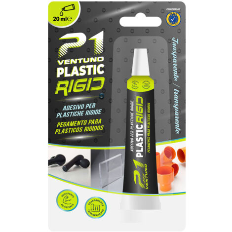 Colla per plastica dura/rigida 20ml Colla21 Cvc21ri