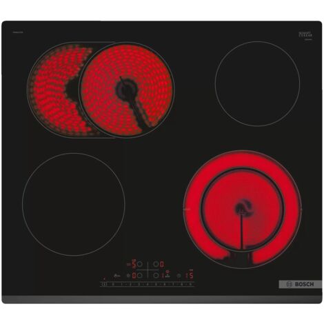 Bosch Serie 6 PKN631FP2E Nero Ceramica integrata a 4 zone