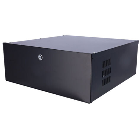 Involucro metallico 2u chiuso per Dvr Lockbox-2u