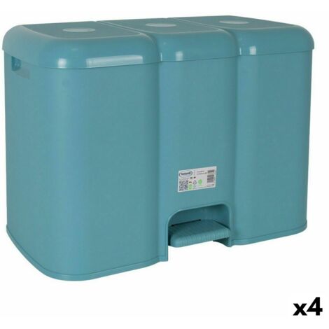 Bin de rifiuti tontarelli patty blu (4 pezzi)