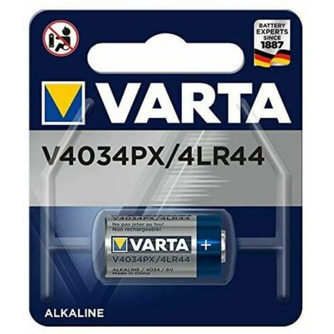 Varta Photo - Batteria alcalina (V4034PX, 6V) Colore Argento