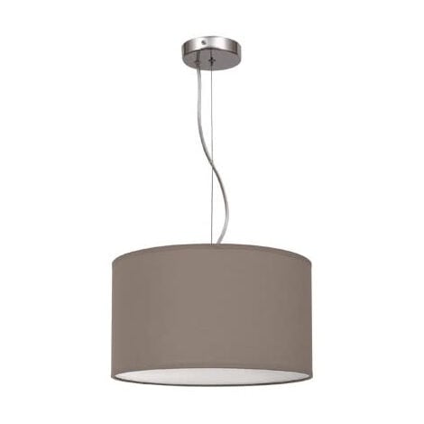 Ciondolo nicole marrone taupe 1xe27 (regx30d)