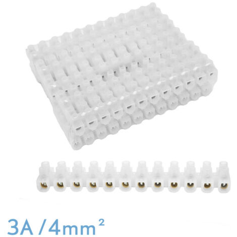 3a/4mm2 semitrasparente 12 strisce di prese a spina flessibili e facili ...