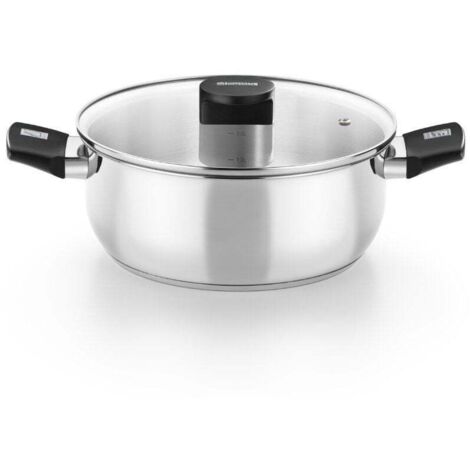 Casseruola monix elite m240316/ ø16cm/ in alluminio fuso/ a induzione