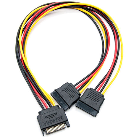 Cavo di alimentazione del duplicatore SATA a SATA 2 SATA