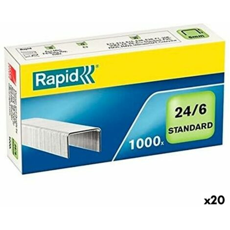 Rapid graffette 24/6 cj 1000 zincate -20u-