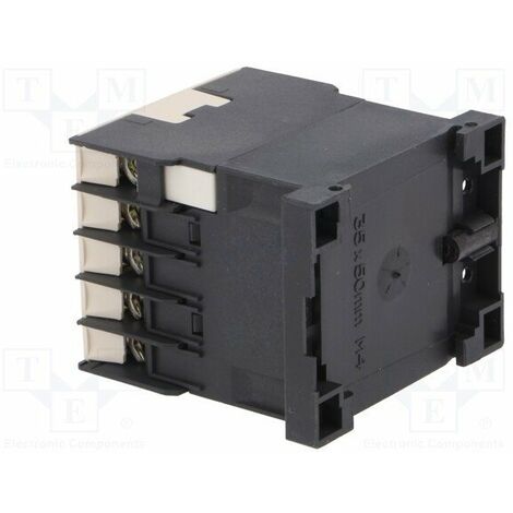 Contattore 4 poli 2 Nc e 2 Na 230vac 9a guida Din e pannello Lc1k09008p7