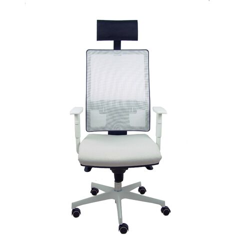 Horna sincro chair white mesh bali white white arms white base white ...