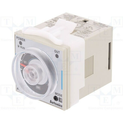 Timer multifunzione multitensione da 0,05s a 100h Pannello At11dn