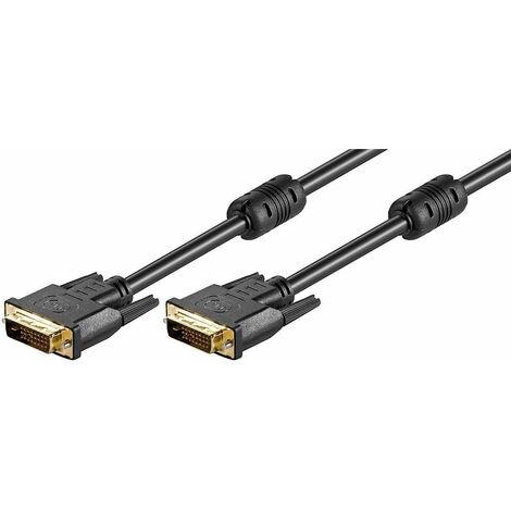 MANHATTAN Cavo DVI digitale Dual Link (DVI-D) con ferrite 2 mt.