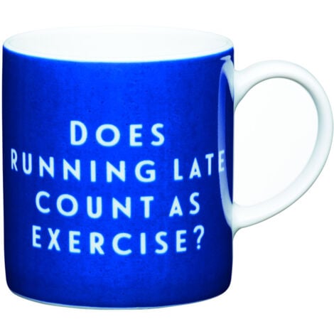 Kitchen Craft - Tazza da espresso in porcellana - tardiva - 80 ml