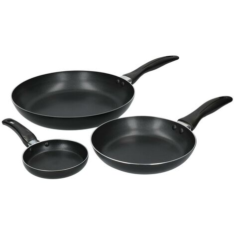 KitchenCraft Set of 3 pentole of Aluminium Non-Stick Cookware in Box ...