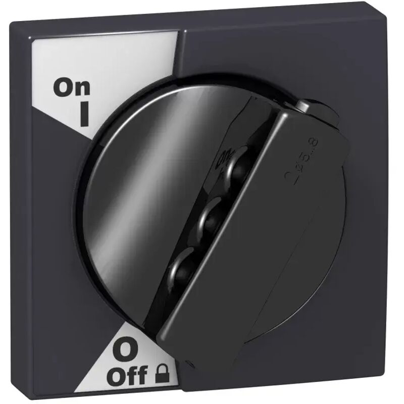 Schneider schwarzer Drehknopf für IC60 A9A27005