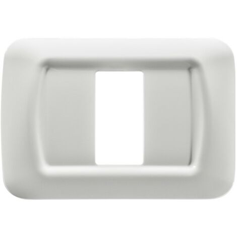 Gewiss System Weiß Aufsatzplatte 1 Platz GW22501