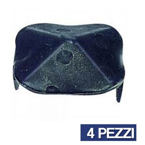 CHIODO ORNAMENTALE ACCIAIO 2 PUNTE MM 25X25 37541/4
