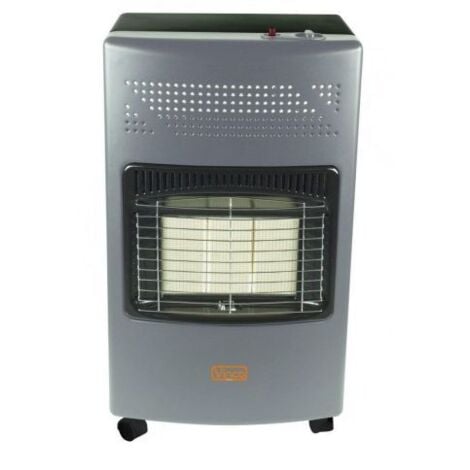 Stufa a Gas GPL VINCO 71406 4200W Infrarossi Grigio Scuro con Ruote e ...
