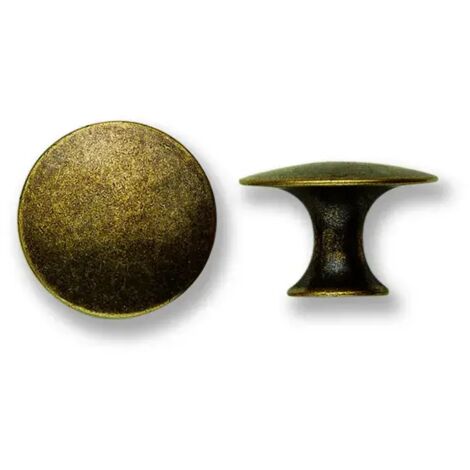 POMOLO ANTICH. ART.24459 MM.25 OTTONE ANTICO 50 PZ