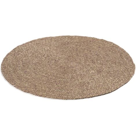 Round Jute Rug - Boho Bali - 100 CM - Yuri Natural