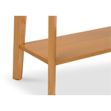 Scandinavian style wooden console table - Paty Natural wood