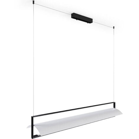 Pendant Lamp Horizontal LED Bar - Newa Black