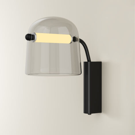 LED Wall Lamp - Modern Design - Bim Smoke