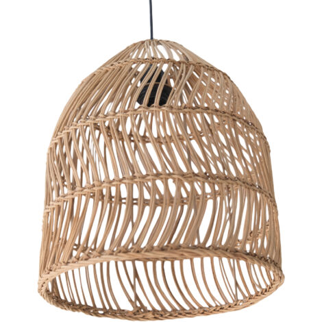 Ceiling Lamp - Boho Bali Design Hanging Lamp - Dina Natural