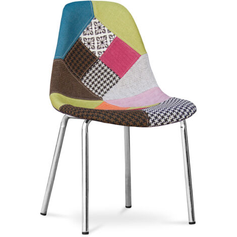 Dorwick Stuhl - Patchwork Simona Multicolor