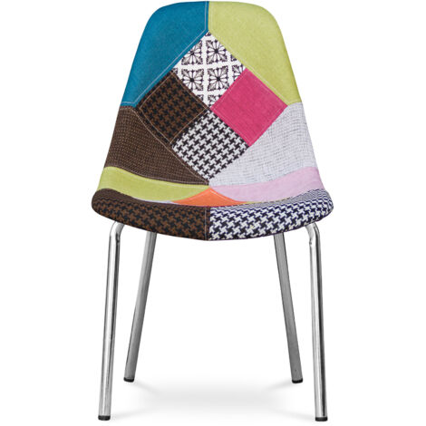 Dorwick Stuhl - Patchwork Simona Multicolor