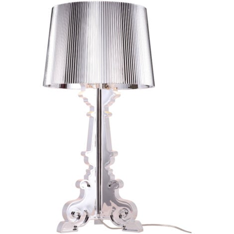 Bour Tischlampe - Metallic Modell Silber