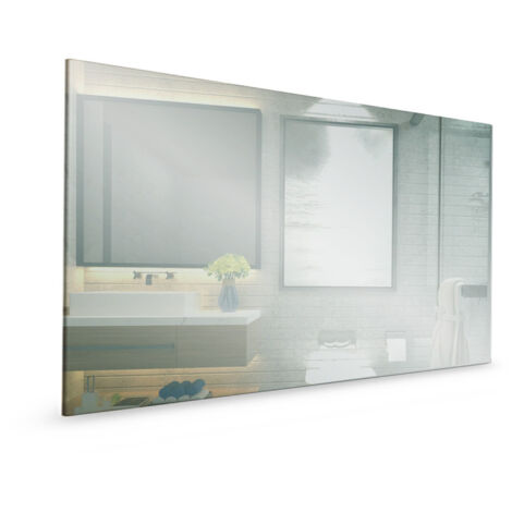 Mirrorstone 580W Mirrored Wi-Fi Infrared Heating Panel - Electric Panel ...