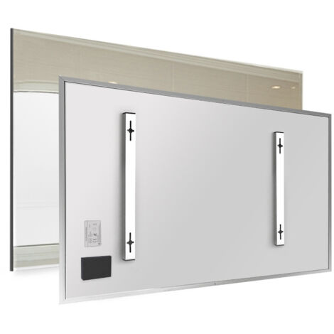 Mirrorstone 580W Mirrored Wi-Fi Infrared Heating Panel - Electric Panel ...