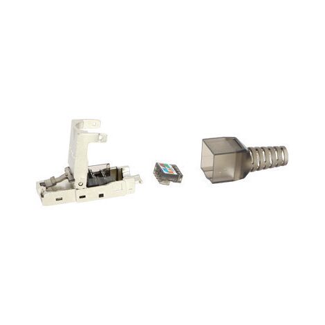 Sachet de 4 fiches RJ45 mâles FTP Cat6